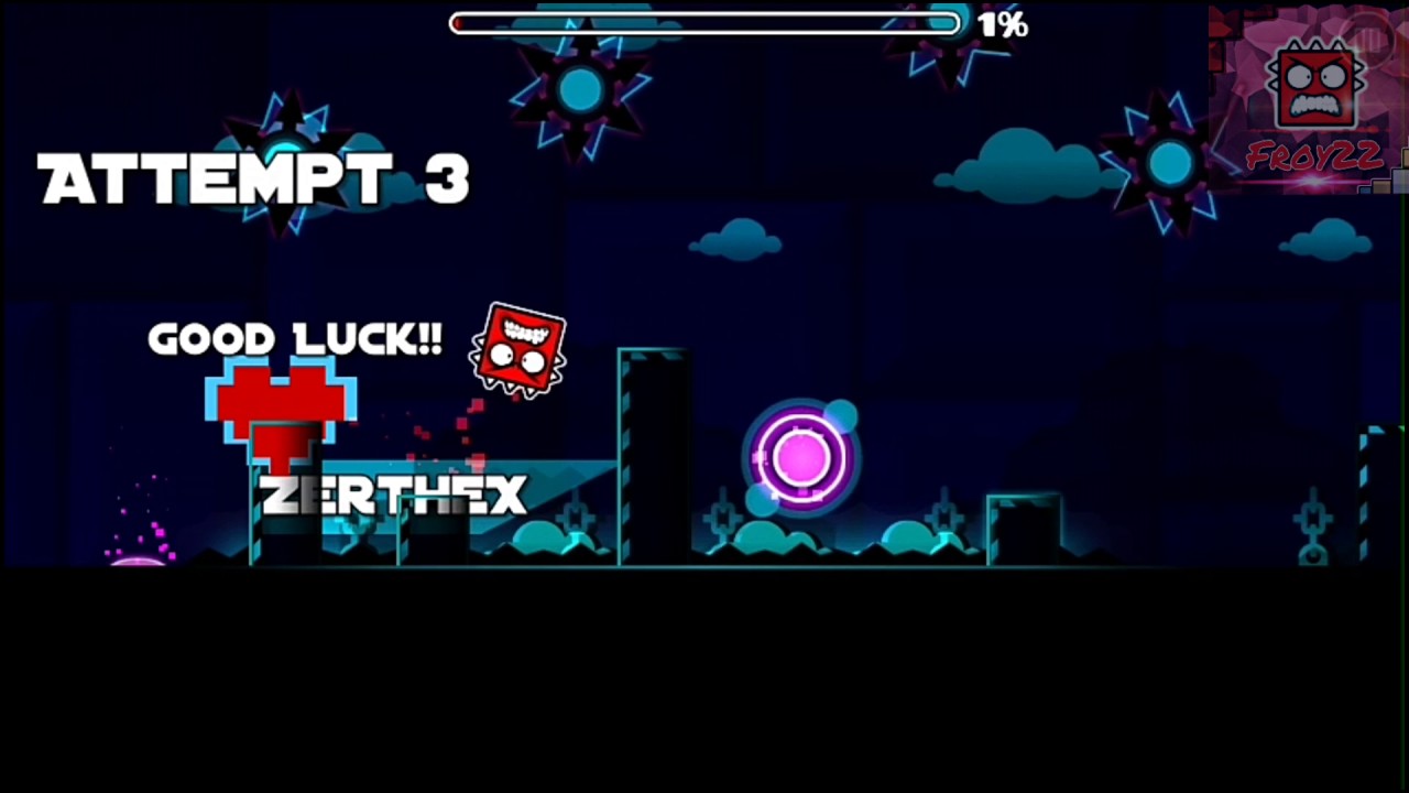 Nivel random #1 Time Leaper By zertheX geometry dash 2.1 - YouTube