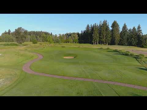 Langdon Farms Golf Club Hole 6 - YouTube