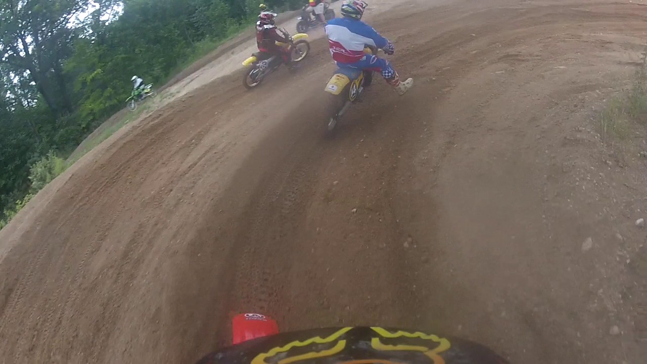 Valley Mx Michigan Vintage Motocross Moto 2 Evolution 7-2-17 - YouTube