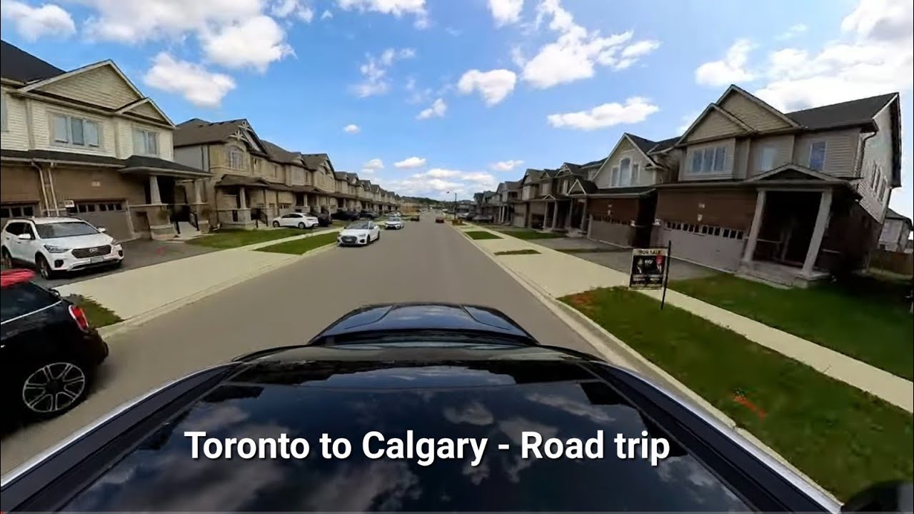 Toronto - Calgary via Michigan, North Dakota and SK - ROAD TRIP - YouTube