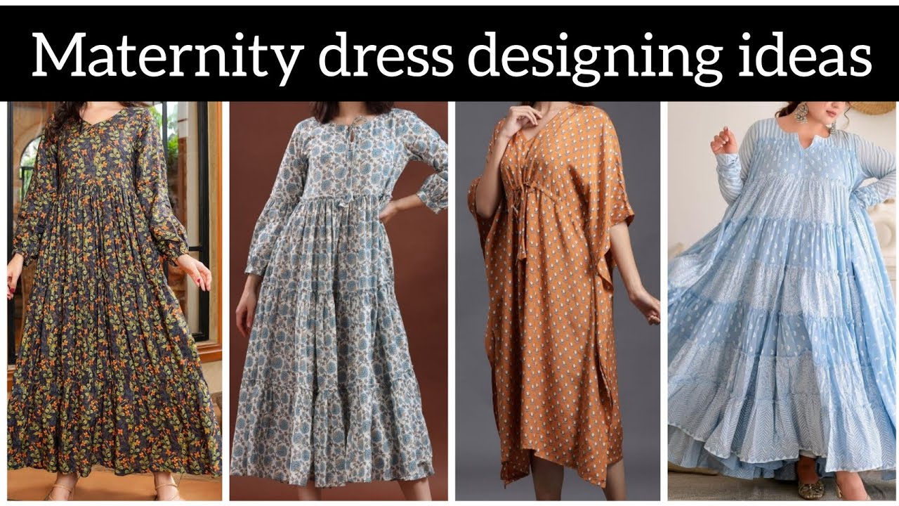 Top26+ pregnancy dress design ║maternity dress ║Comfortable pregnancy ...