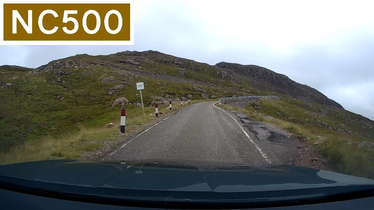 North Coast 500: Bealach na Bà/Applecross Pass - Ascent from Applecross ...