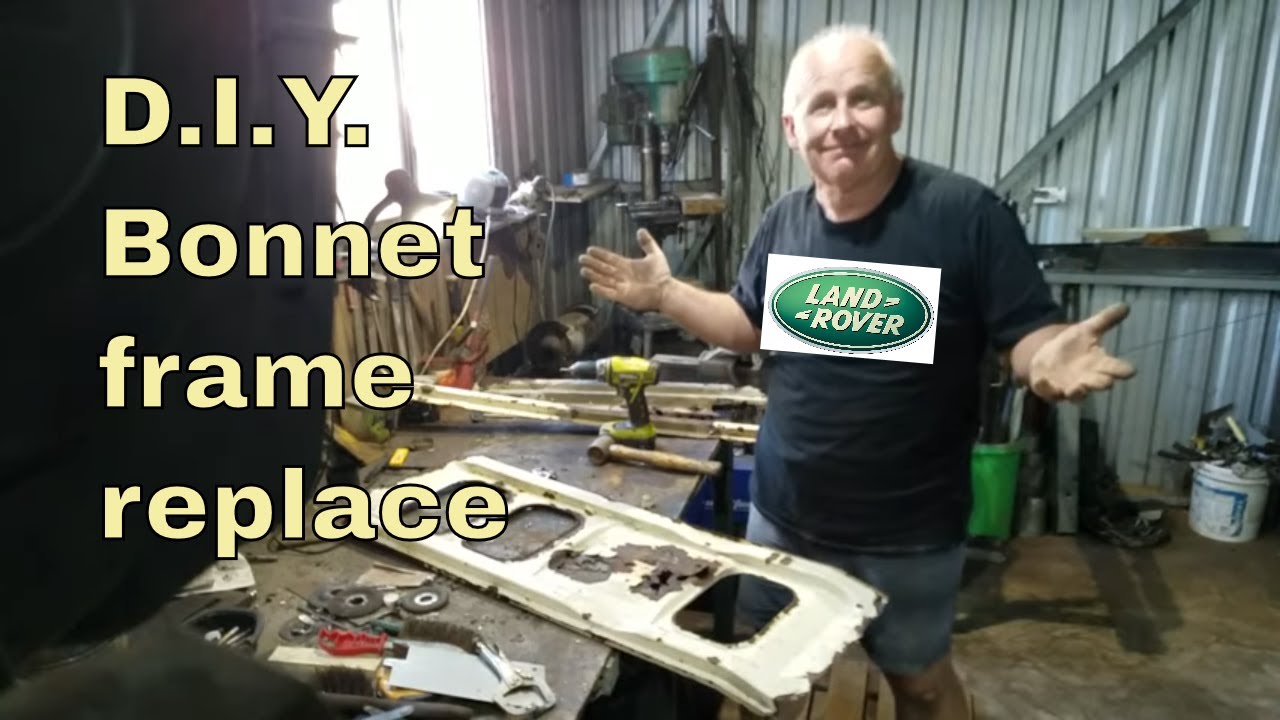 Land-Rover S3 Stage One V8 Rebuild- Bonnet Brace Rebuild on the cheap ...