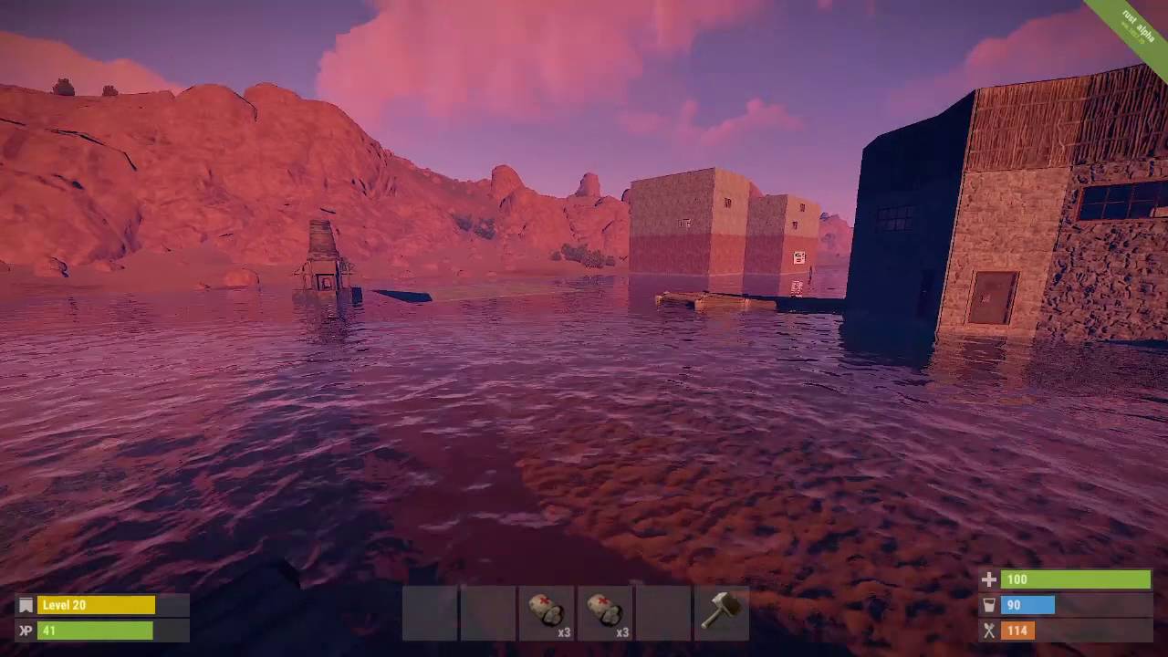 Proof i painted the american flag in Rust - YouTube