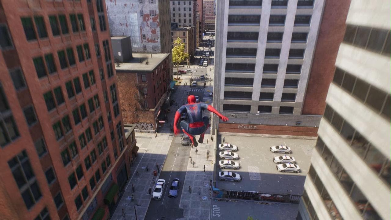 TASM 2 suit 0 web assist swinging in Spider-Man 2 - YouTube