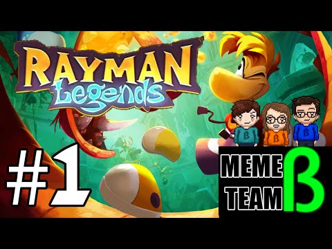 Rayman Legends PART 1 - Inflation Adventure - YouTube