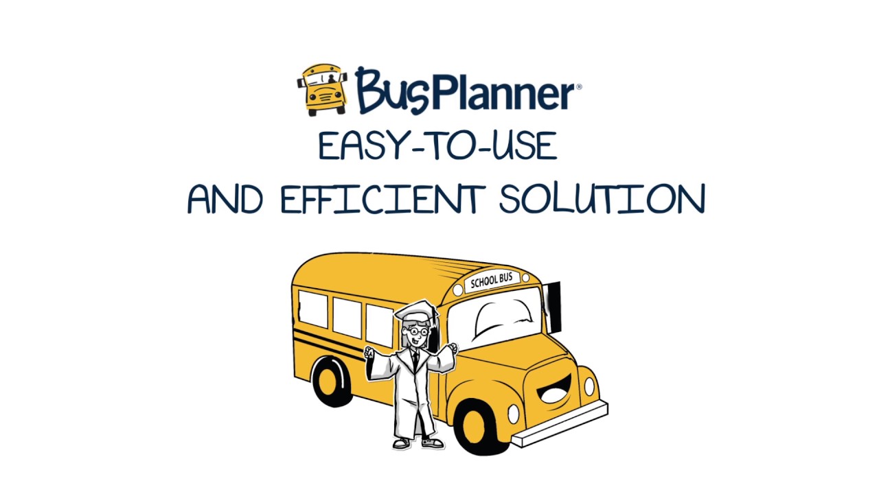 BusPlanner: Student Transportation Software Suite - YouTube