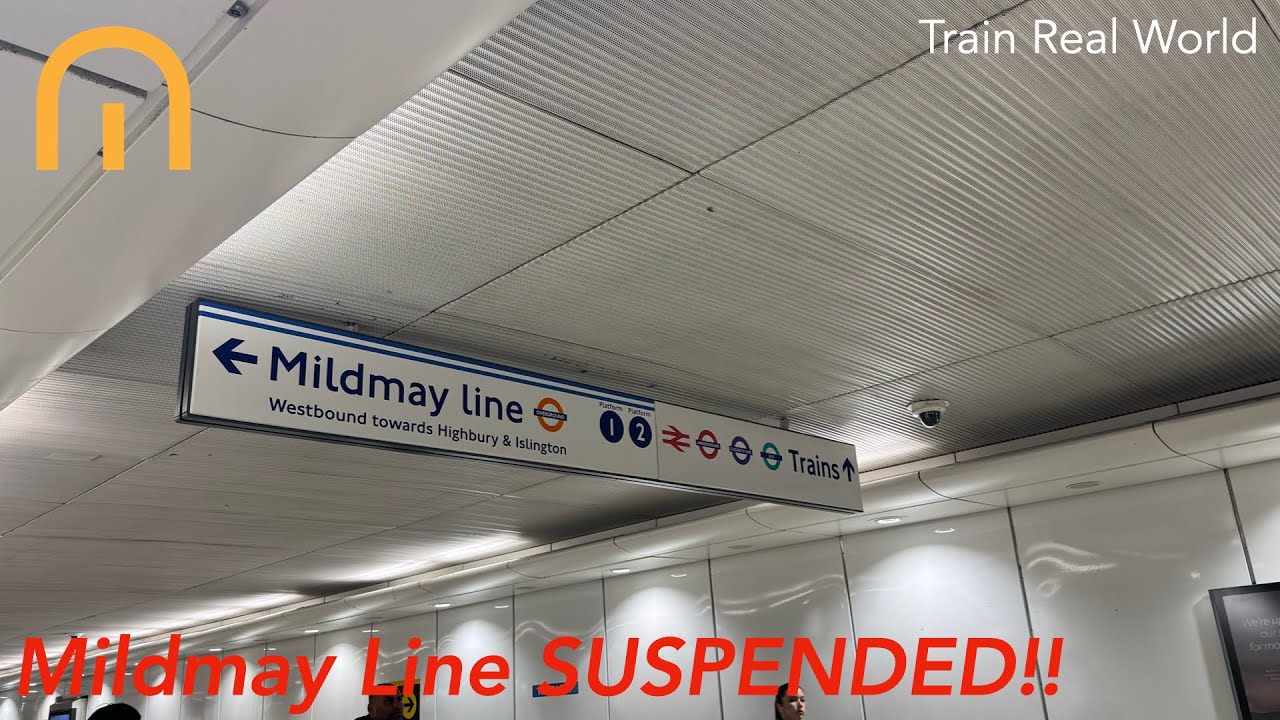 Mildmay Line Suspended!! - YouTube