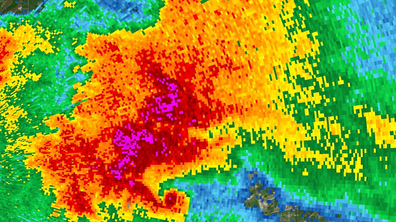 2025 Saint Louis, Missouri Supercell Radar Loop - YouTube