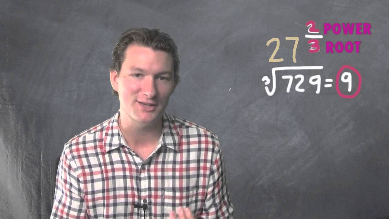 Fraction (aka Rational) Exponents 2 | Dave May Teaches - YouTube