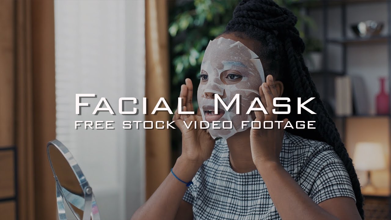 30+ Woman Applying Face Mask Free Stock Video Footage | Woman Putting ...