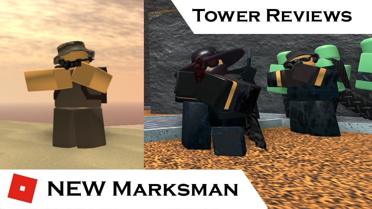 Marksman (Outdated) | Tower Reviews | Tower Battles [ROBLOX] - YouTube
