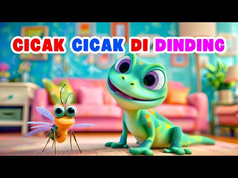 Cicak Cicak di Dinding - Lagu Anak Indonesia Populer - nursery rhyme Indonesia - TK PAUD