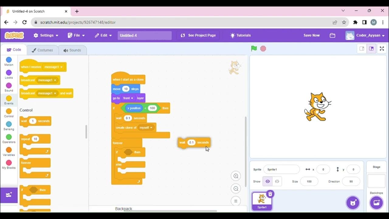 Scratch tutorial #2 - YouTube
