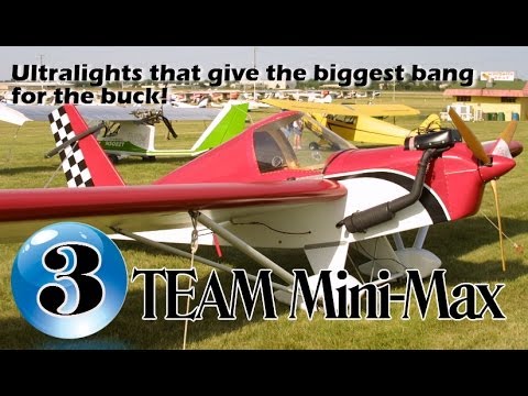 TEAM Mini Max - 12 Ultralight Aircraft that give the biggest bang for ...