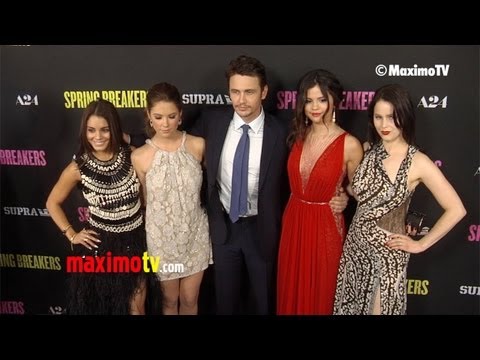 Selena Gomez, Vanessa Hudgens, Ashley Benson, James Franco \