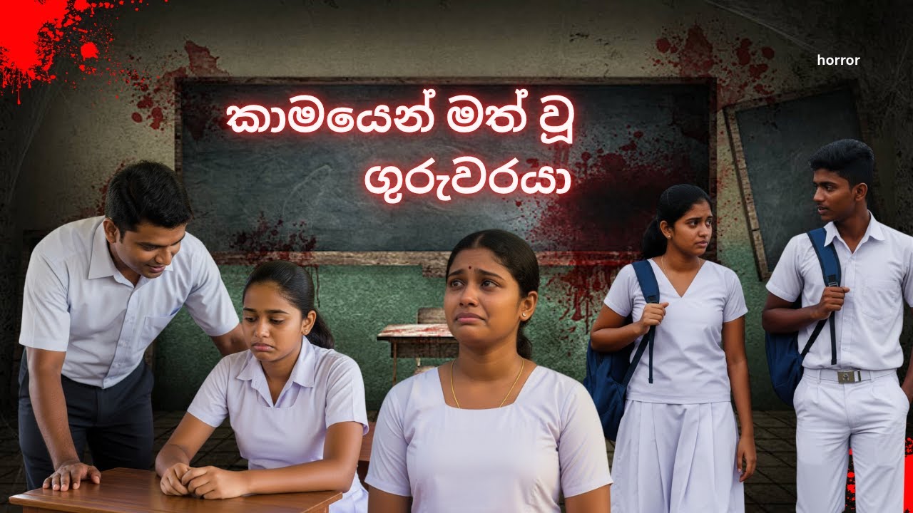 කාමයෙන් මත්වුන ගුරුවරයා|sinhala horror movie|may this story guide you ...