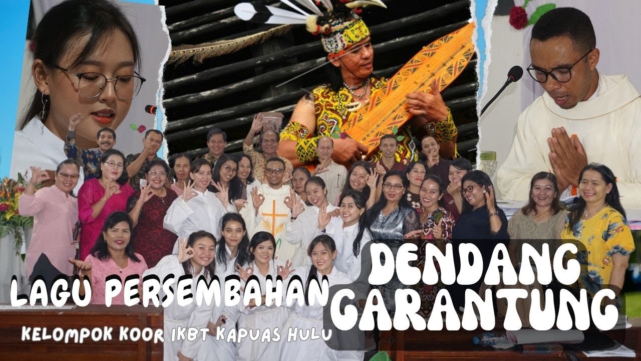 LAGU PERSEMBAHAN DENDANG GARANTUNG || MB. 720 || Gaya Dayak Balaman ...