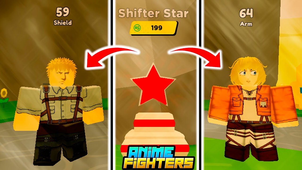 PEGUEI os NOVOS PERSONAGENS do SHIFTER STAR da ATUALIZAÇÃO do ANIME ...