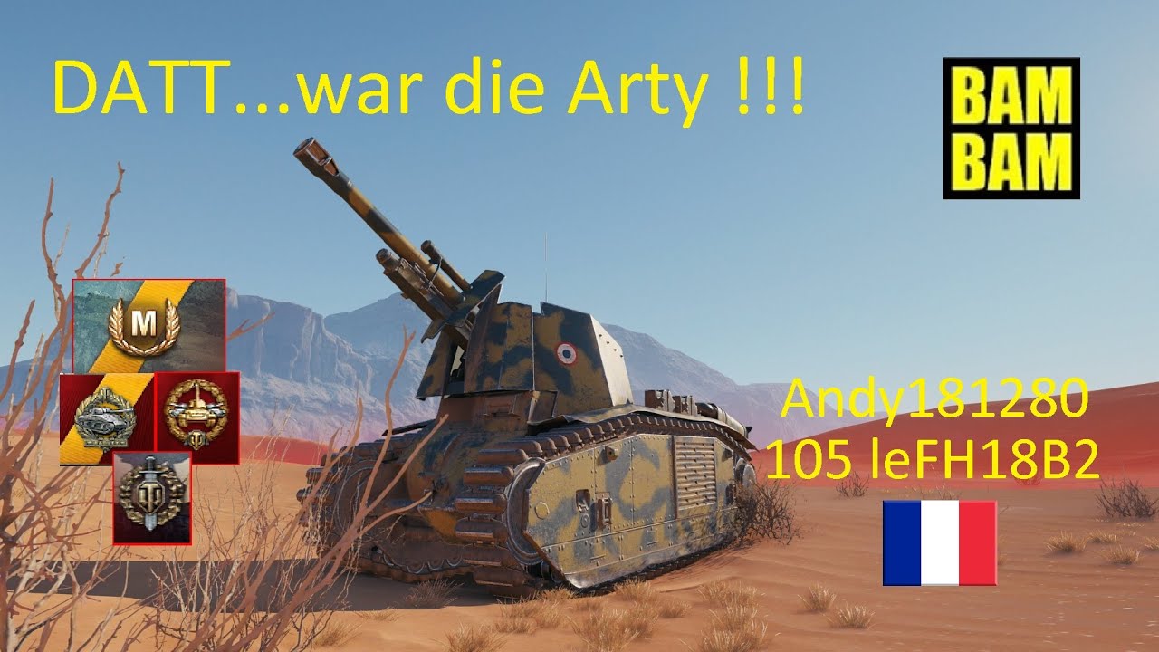 World of Tanks Gast-Replay 0417 (deutsch) DATT war die Arty 21 -105 ...