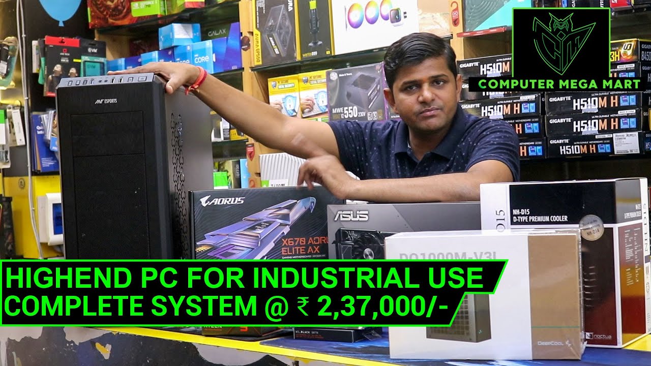 High-end PC For Industrial Use | Complete System @ ₹2,37,000 ...