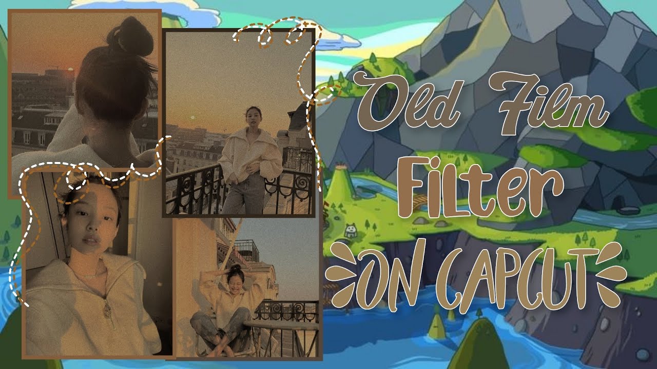 How to make OLD FILM / 90'S FILTER on CapCut - YouTube