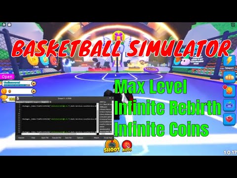 BasketBall Simulator Script GUI | Infinite Coins And Infinite Rebirth ...