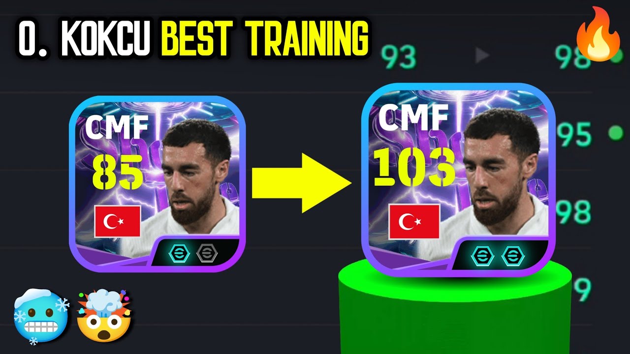 Showtime Orkun Kokcu Best Training Guide - How to train Orkun kokcu 103 ...