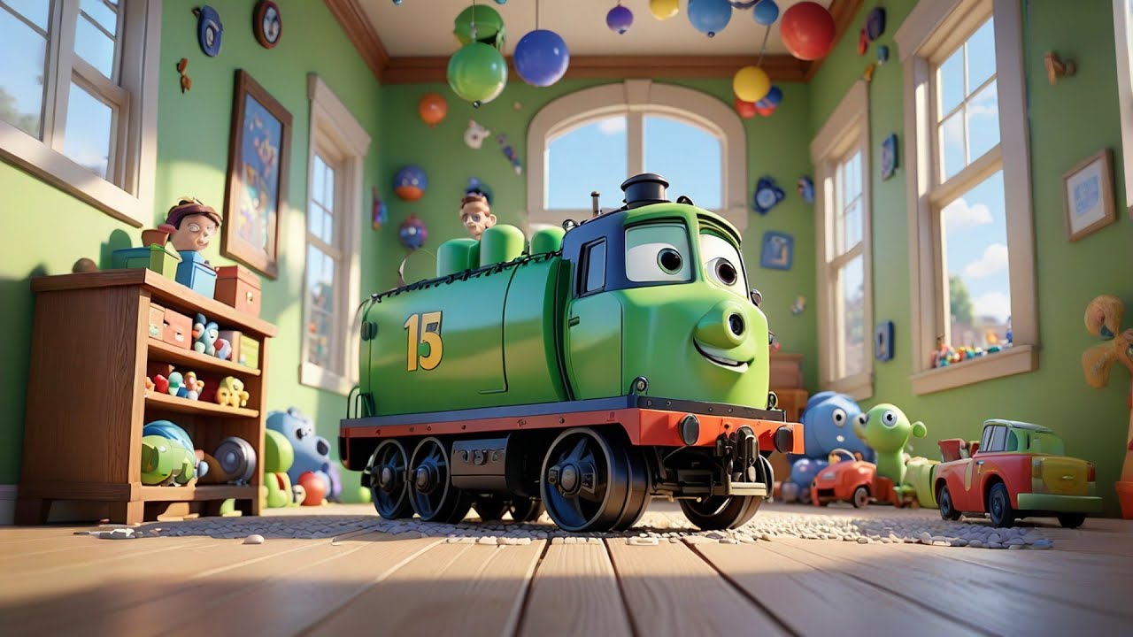 Five Toy Trains Choo Choo Choo | Fun Counting Song for Kids | Train ...