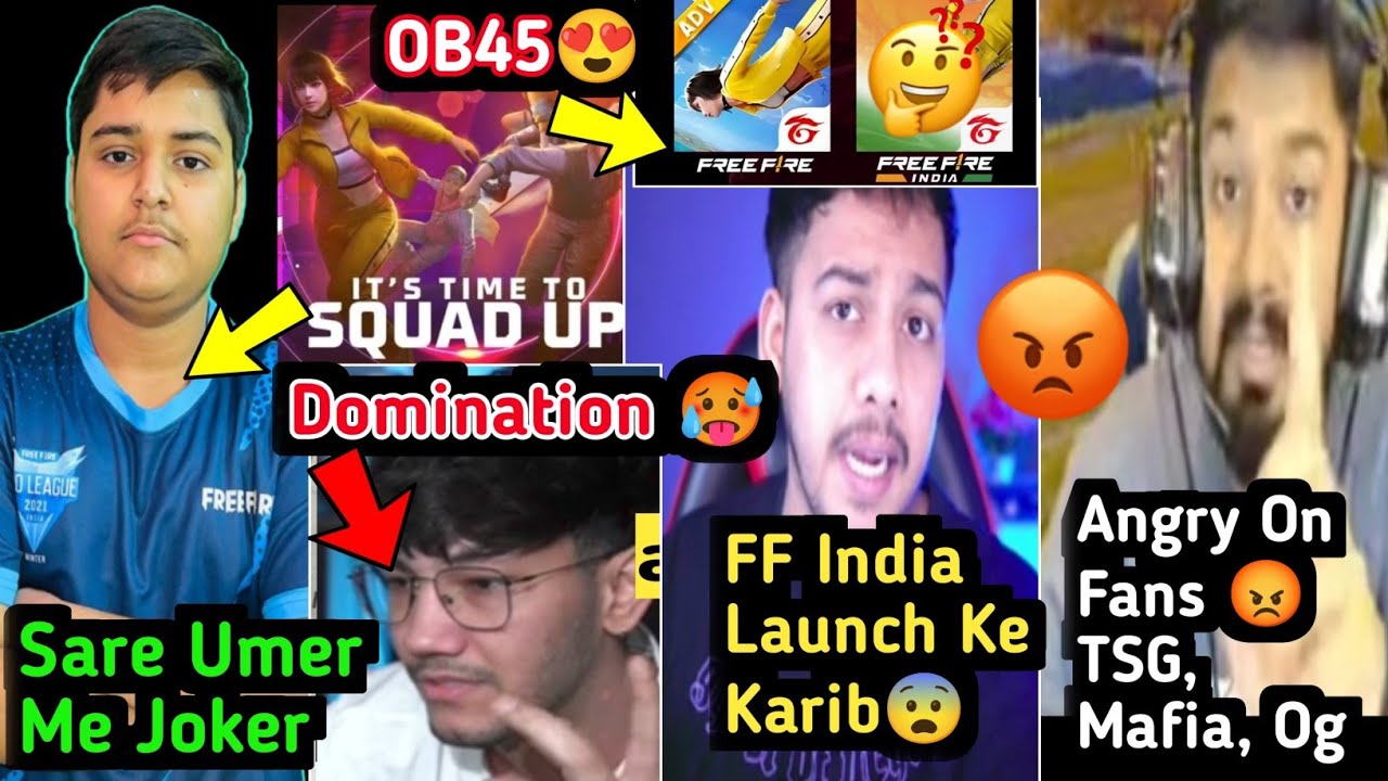 FF India In Ob45😨 ? Killer FF On Official Tournament And FF India ...
