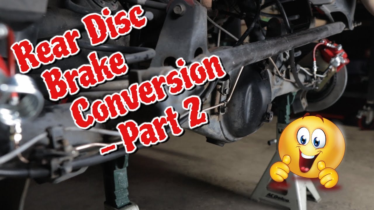 Rear Disc Brake Conversion Part 2 - 3rd Gen 4Runner ('96-'02)/1st Gen ...