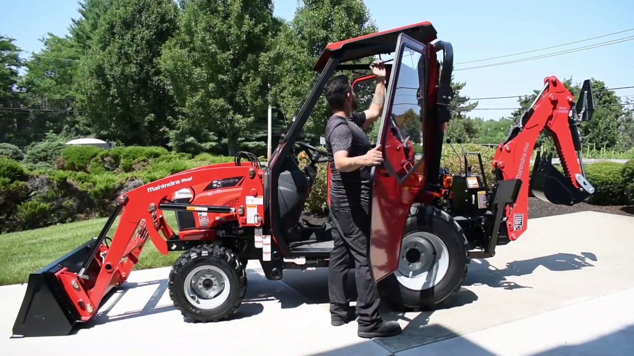 Curtis Advantage Series Cab for Mahindra Max 26 XLT - YouTube