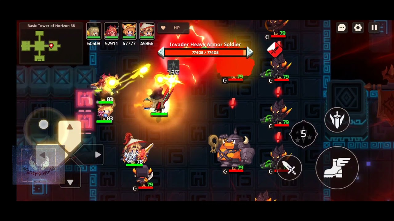 Guardian Tales - Basic tower of Horizon #38. - YouTube