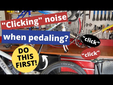 Bike Ticking, Clicking Noise When Pedaling? Try This Fix First! #bikerepair #bikenoises