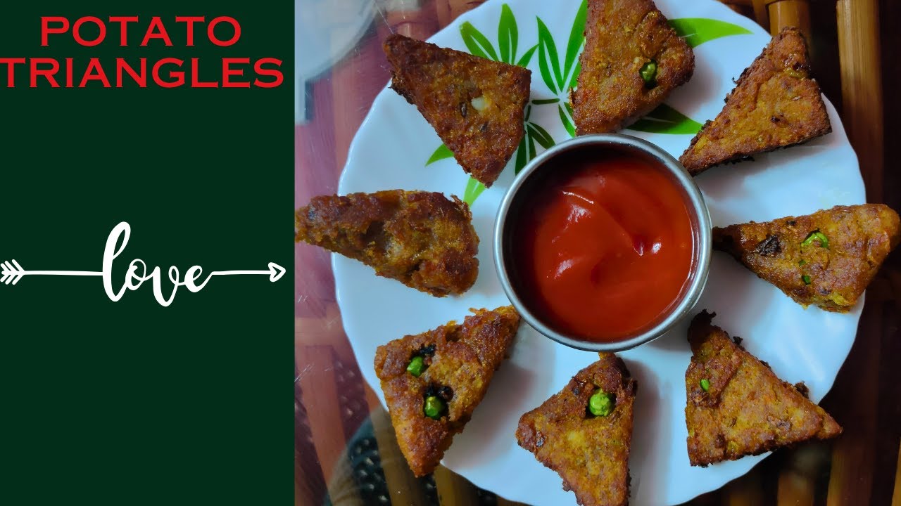 Potato Triangles I Quick , Easy & Delicious Recipe I जब मन चाहे झटपट ...
