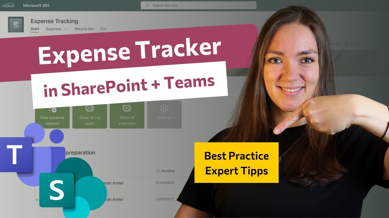 Best Practices for Creating a SharePoint Expense Tracking App - YouTube