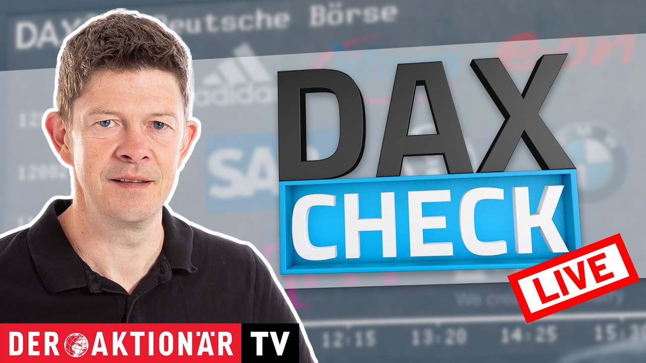 DAX-Check LIVE: Adidas, Continental, Covestro, Fresenius, Infineon ...