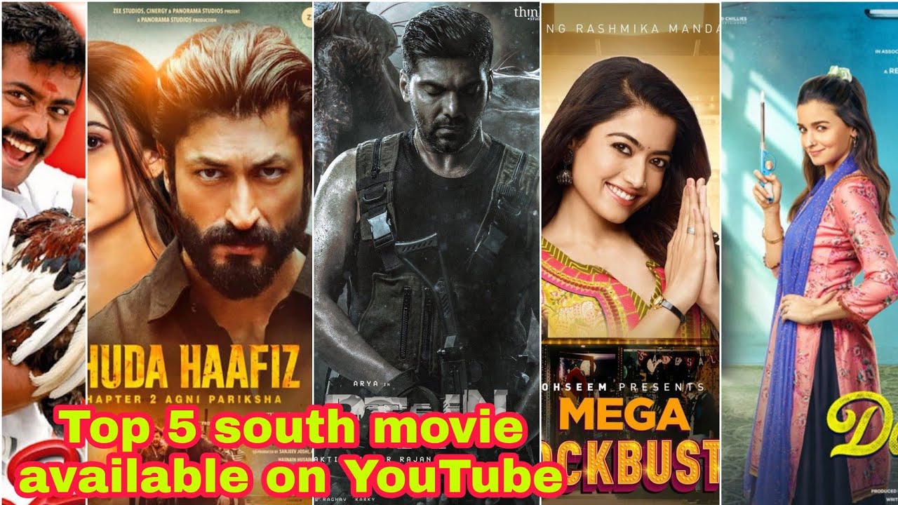 Top 5 south movie available on YouTube All movie link are given in ...