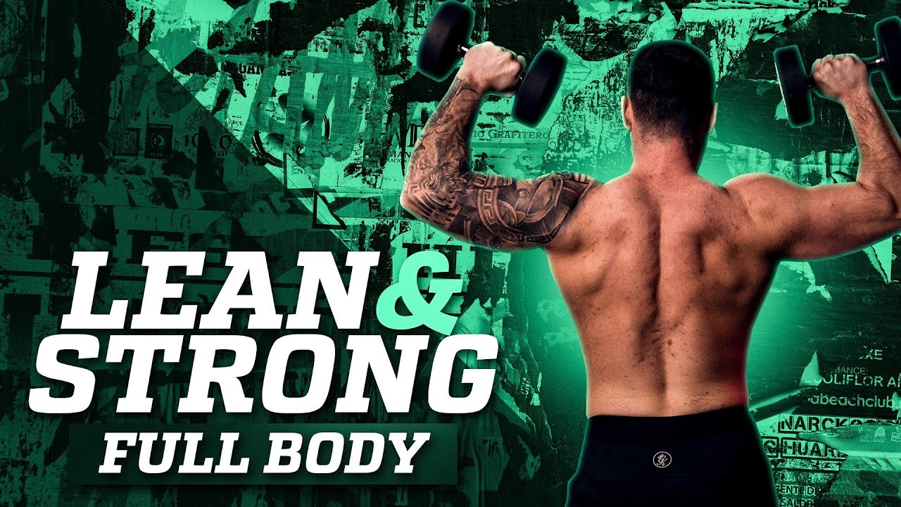 Muscle Building FULL BODY Dumbbell Workout At Home - YouTube