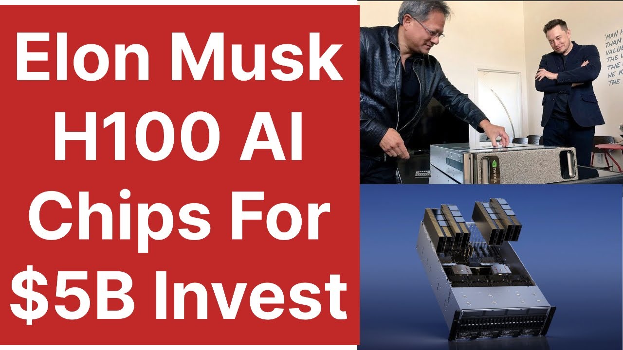 Elon Musk Nvidia H100 GPU in Tesla Cars, 5 Billion Investment - YouTube