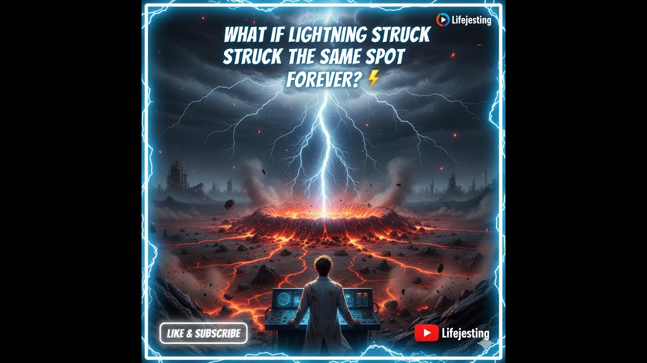 What If Lightning Struck the Same Spot Forever? ⚡ | Lifejesting - YouTube