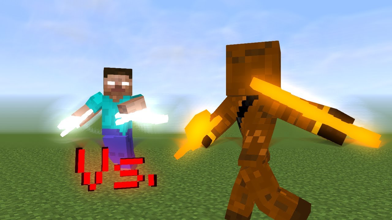 GHOST!" — Zimber Vs. Herobrine • Minecraft Animation - YouTube