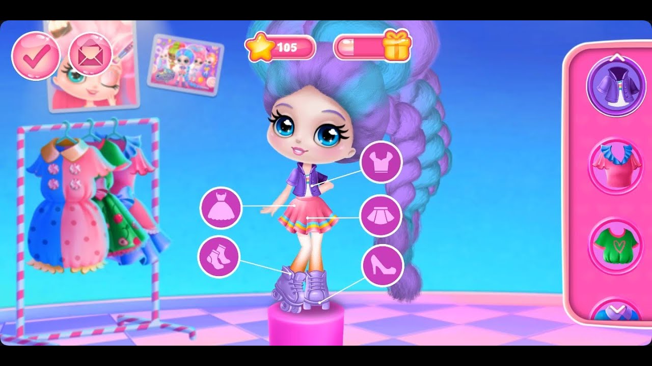 Take deliciously adorable photos in Candylocks Hair Salon Style Cotton ...