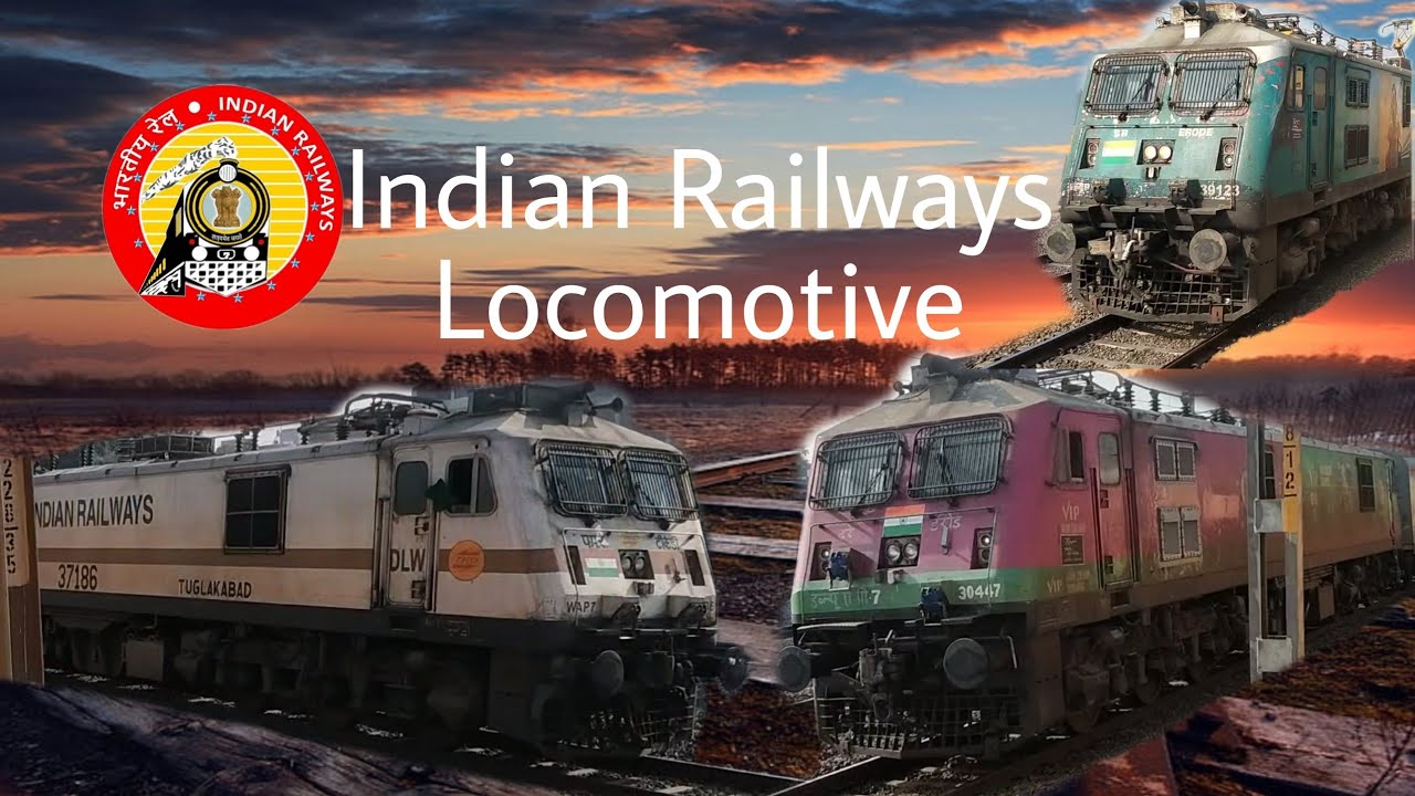 Indian Railways Back to back Locomotives - YouTube