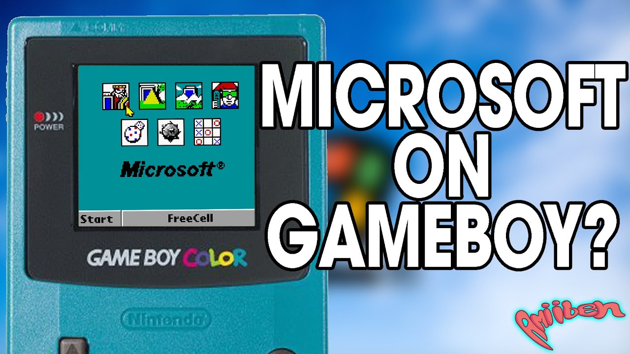 Microsoft on Game Boy Color? | Entertainment Pack Ports - Amiiben - YouTube