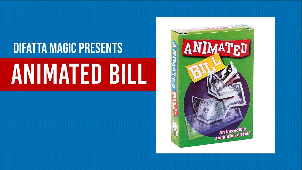 Animated Bill Magic Trick DiFatta Money Bank Notes - YouTube
