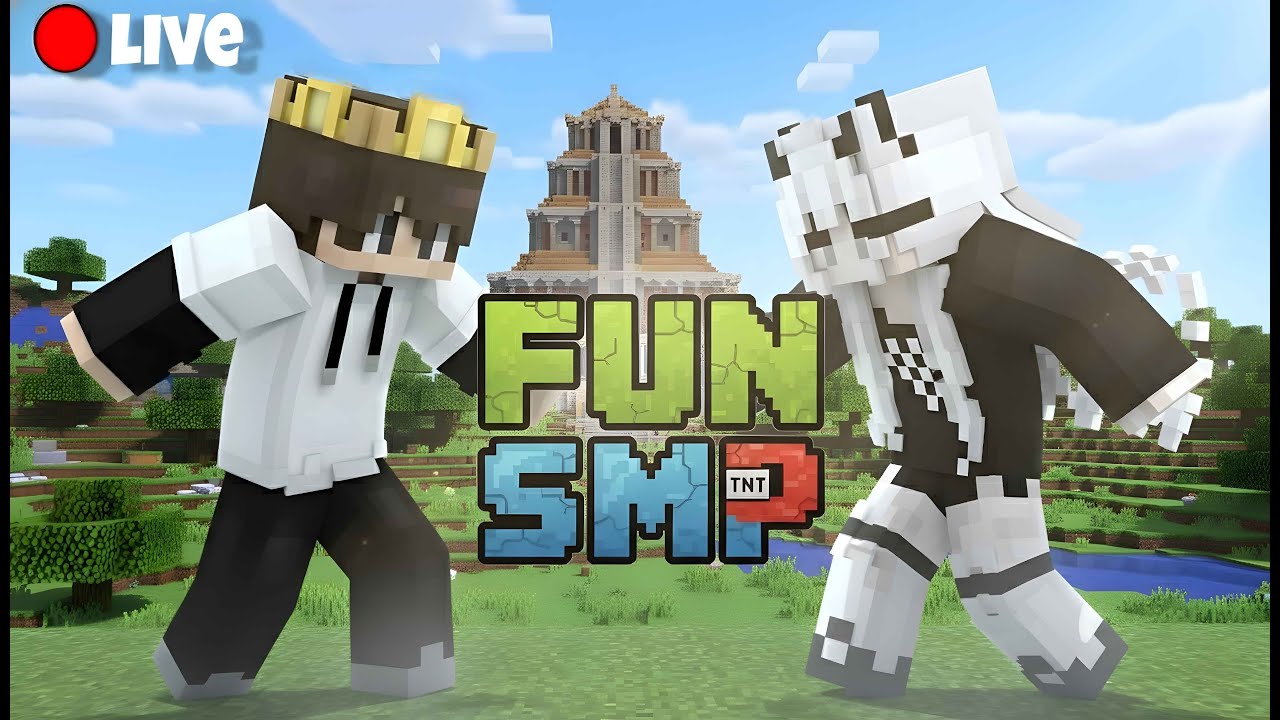 🔴[LIVE] || Minecraft Live Fun SMP DAY 5 || @premytgame #minecraft - YouTube