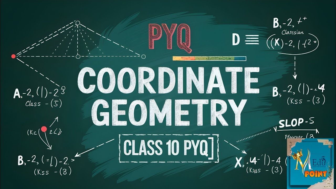 ||COORDINATE GEOMETRY PYQ ||#class 10th maths Important questions ...