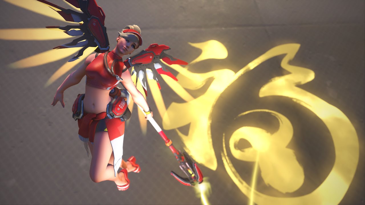Mercy's Fortune Highlight Intro With Assorted Skins - YouTube
