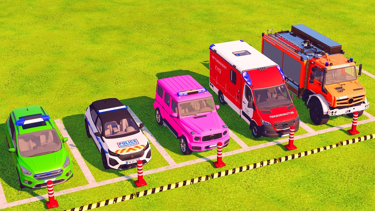 Complete Emergency Fleet Haul to the Garage Using MAN Truck | FS22 ...